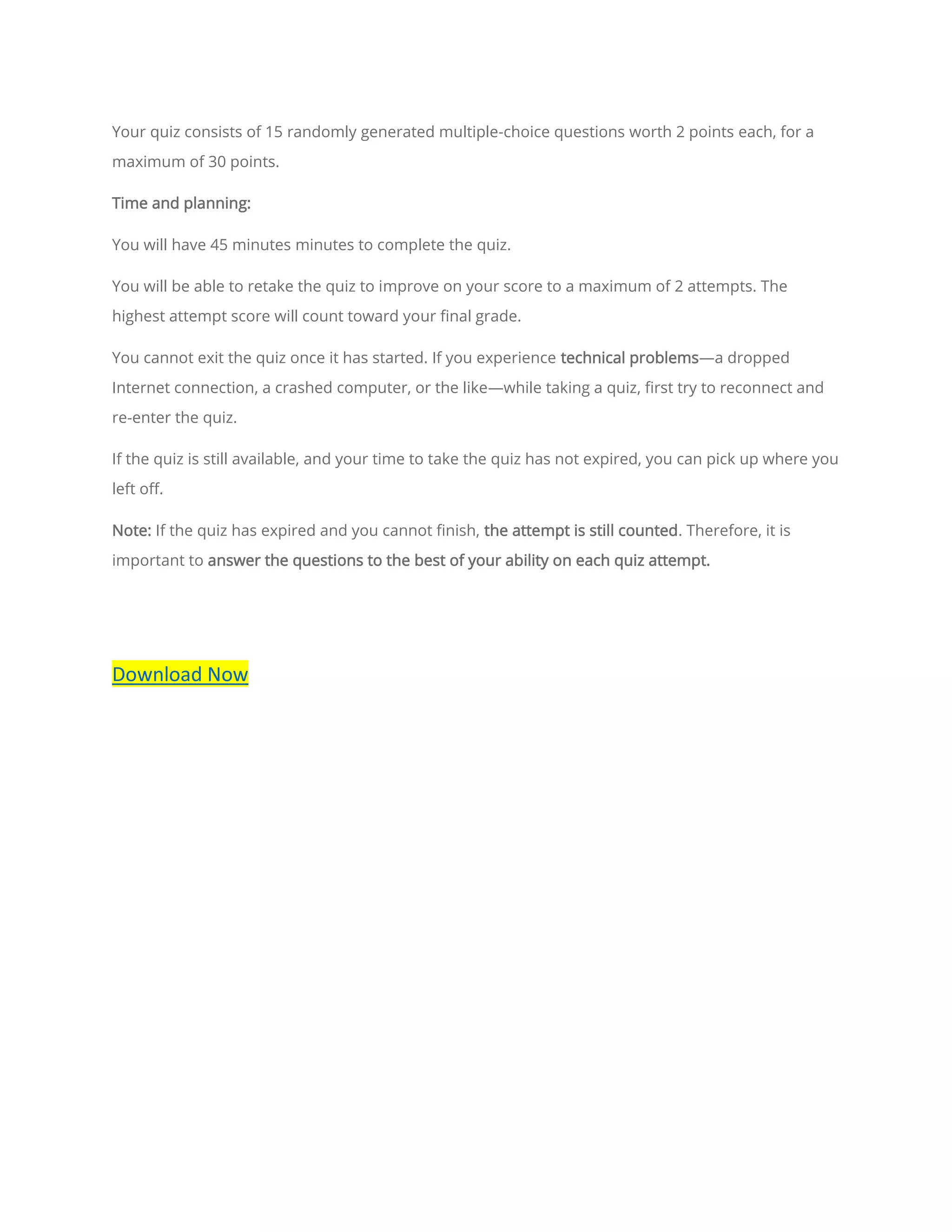 BIO 101 INTRODUCTION TO BIOLOGY TUI | PDF