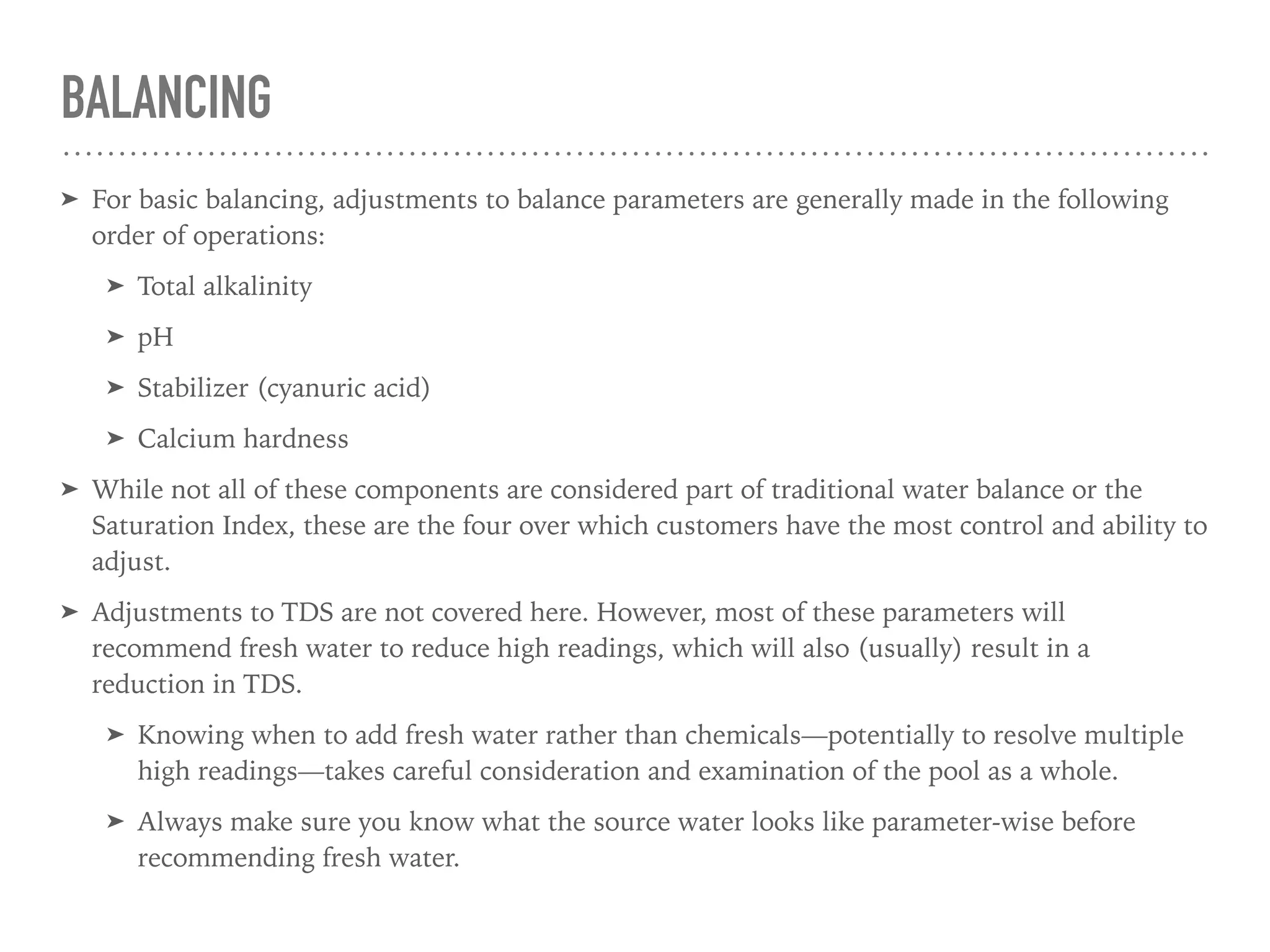 BIO102: Basic Balancing | PPT