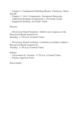 BIO 1030, Principles of Biology 1 Course Description .docx