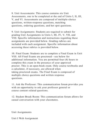 BIO 1030, Principles of Biology 1 Course Description .docx