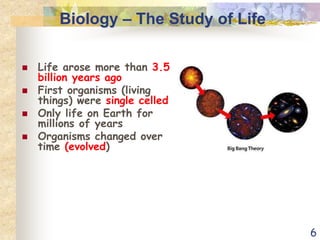 Bio 103 L 1 Intr Biology F.ppt | Biological Sciences | Science