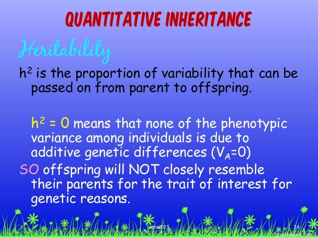 Genetics Quantitative Inheritance genetics-quantitative-inheritance