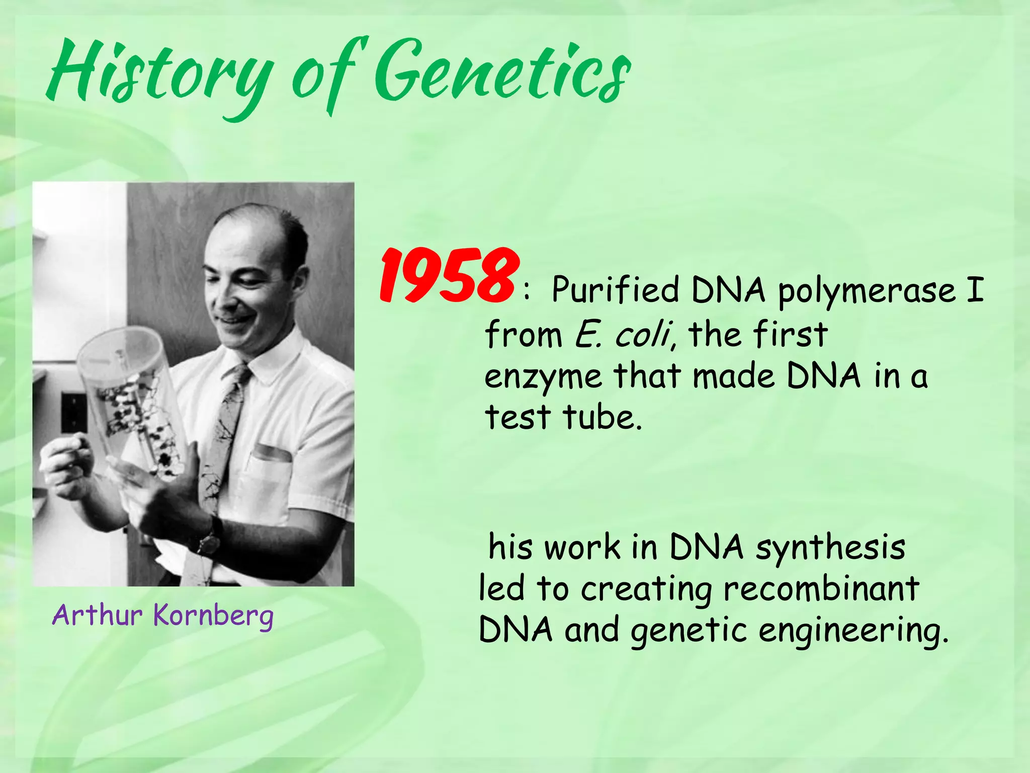 General Genetics Lec 1 | PDF