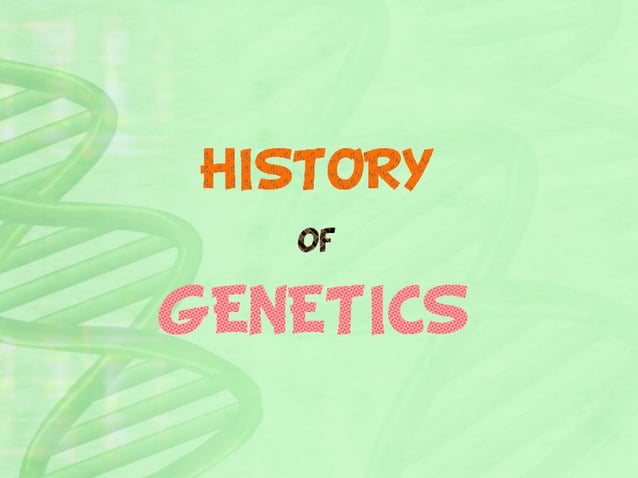 General Genetics Lec 1 | PDF | Genetics | Science