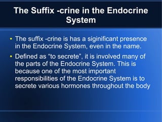Bio120 ch11 Endocrine System | ODP