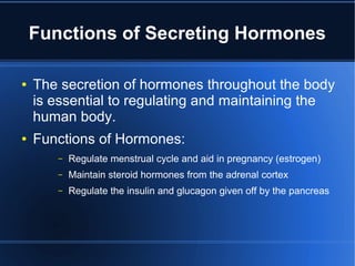 Bio120 ch11 Endocrine System | ODP