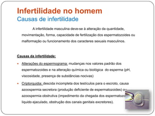 infertilidade e suas causas | PPTX