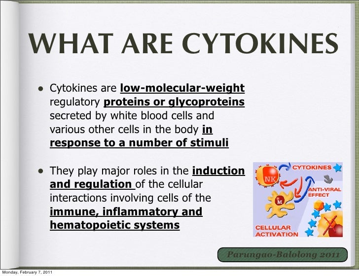 Bio 151 lec 10 cytokines