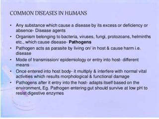 human health and disease | PPTX