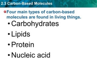 bio 2.3 carbon chemistry.ppt