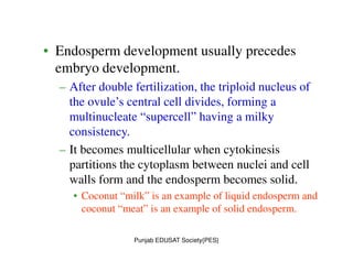 Botany notes double fertilization........ | PDF