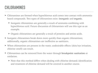 BIO201: Chlorine Chemistry | PPT