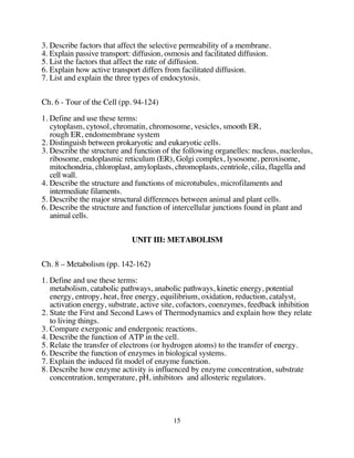 Bio 201 course information syllabus qcc | PDF