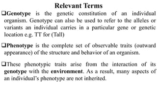 BIO 201 Genetics - Lectures 1-3.pptx