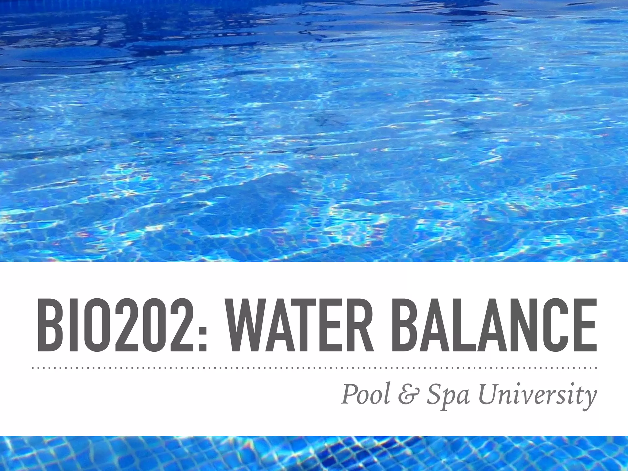 BIO202: Water Balance | PDF | Chemistry | Science