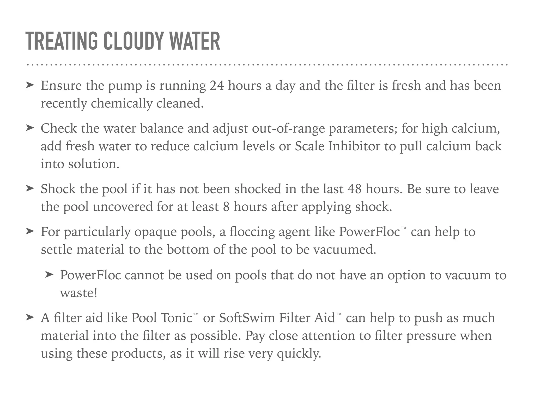 BIO203: Cloudy Water | PDF