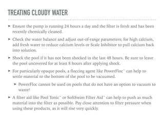 BIO203: Cloudy Water | PDF