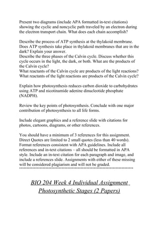 BIO 204 Effective Communication / snaptutorial.com