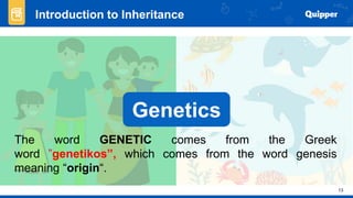 Gen Bio 2 - Mendelian Laws of Inheritance | PPTX