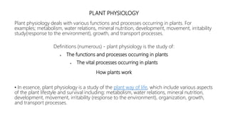 BIO 2203 Lecture 1 Introduction, Scope and Cells, tissues (NXPowerLite ...