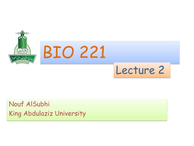 Bio 221 2 | PPTX