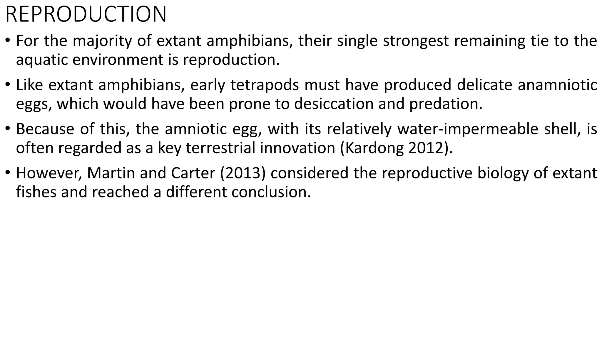 Morphological Adaptive Features of Life on Land by Vertebrates | PPT