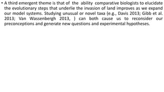 Morphological Adaptive Features of Life on Land by Vertebrates | PPT