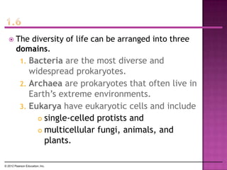 Bio 2 ch1 Notes | PPTX