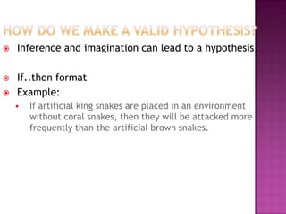 Bio 2 ch1 Notes | PPTX