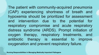 BIO 300N - Nursing Responsibilities in Managing Medically Important ...