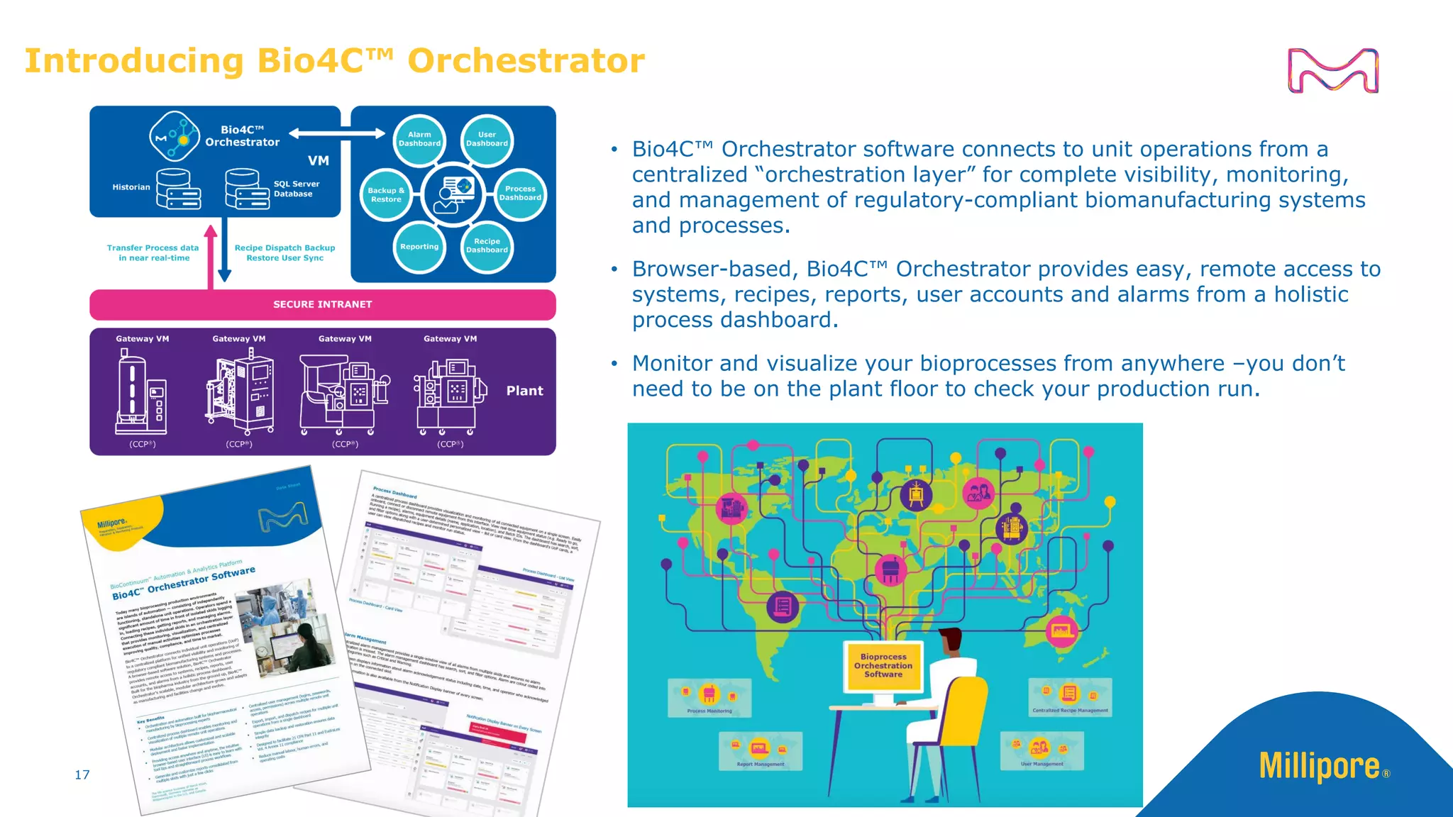 Better Bioprocessing Efficiency Through Centralized Orchestration | PDF