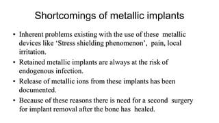 Bioabsorbable implants | PPTX