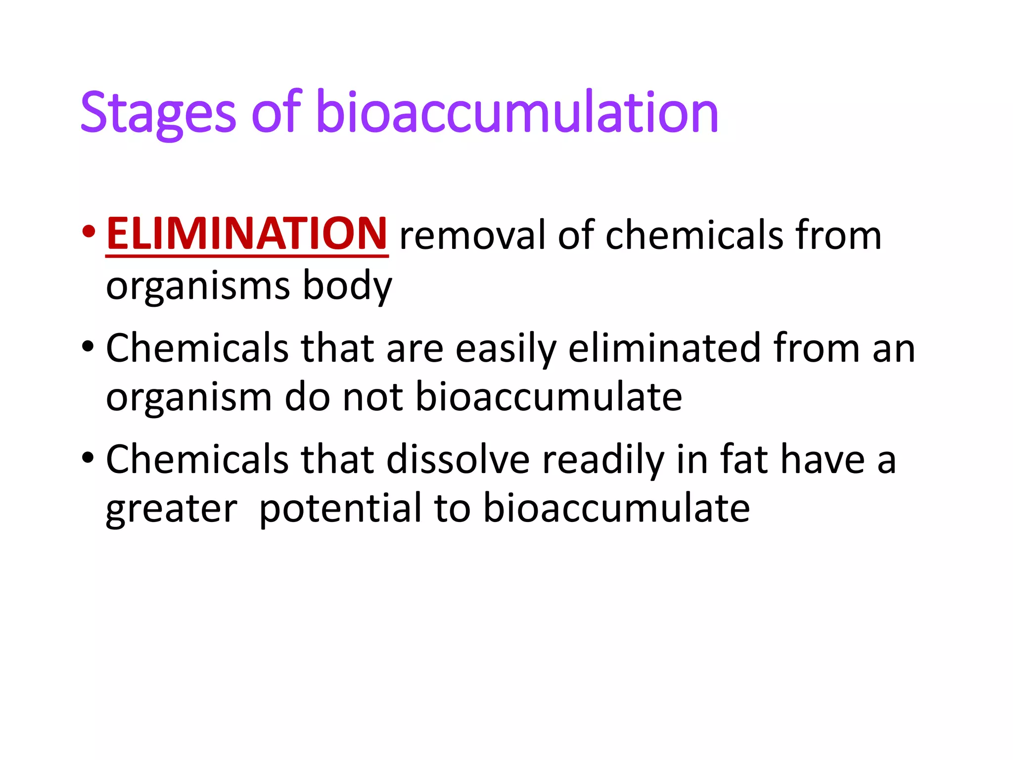 Bioaccumilation | PPTX