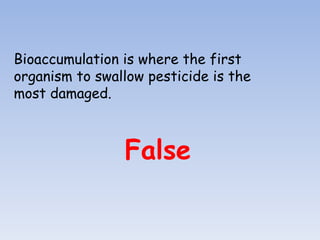 Bioaccumulation in plants and animals.ppt | Environment | Science