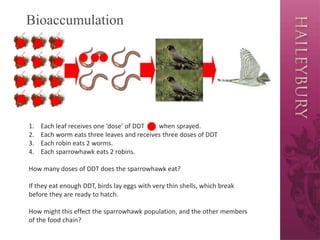 Bioaccumulation - Ecosystems | PPTX