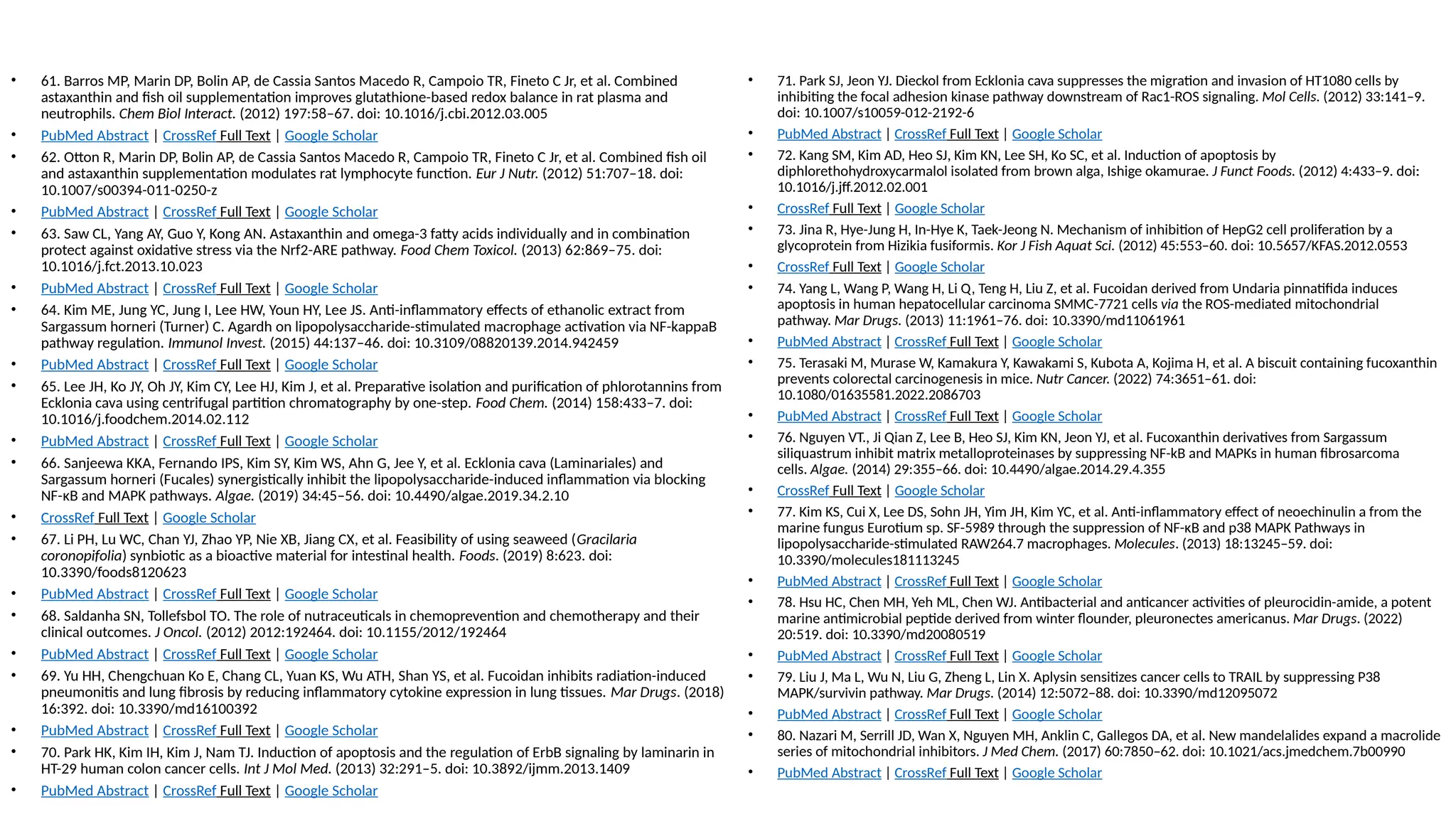Bioactive compounds from marine sources and their applications by B | PPTX
