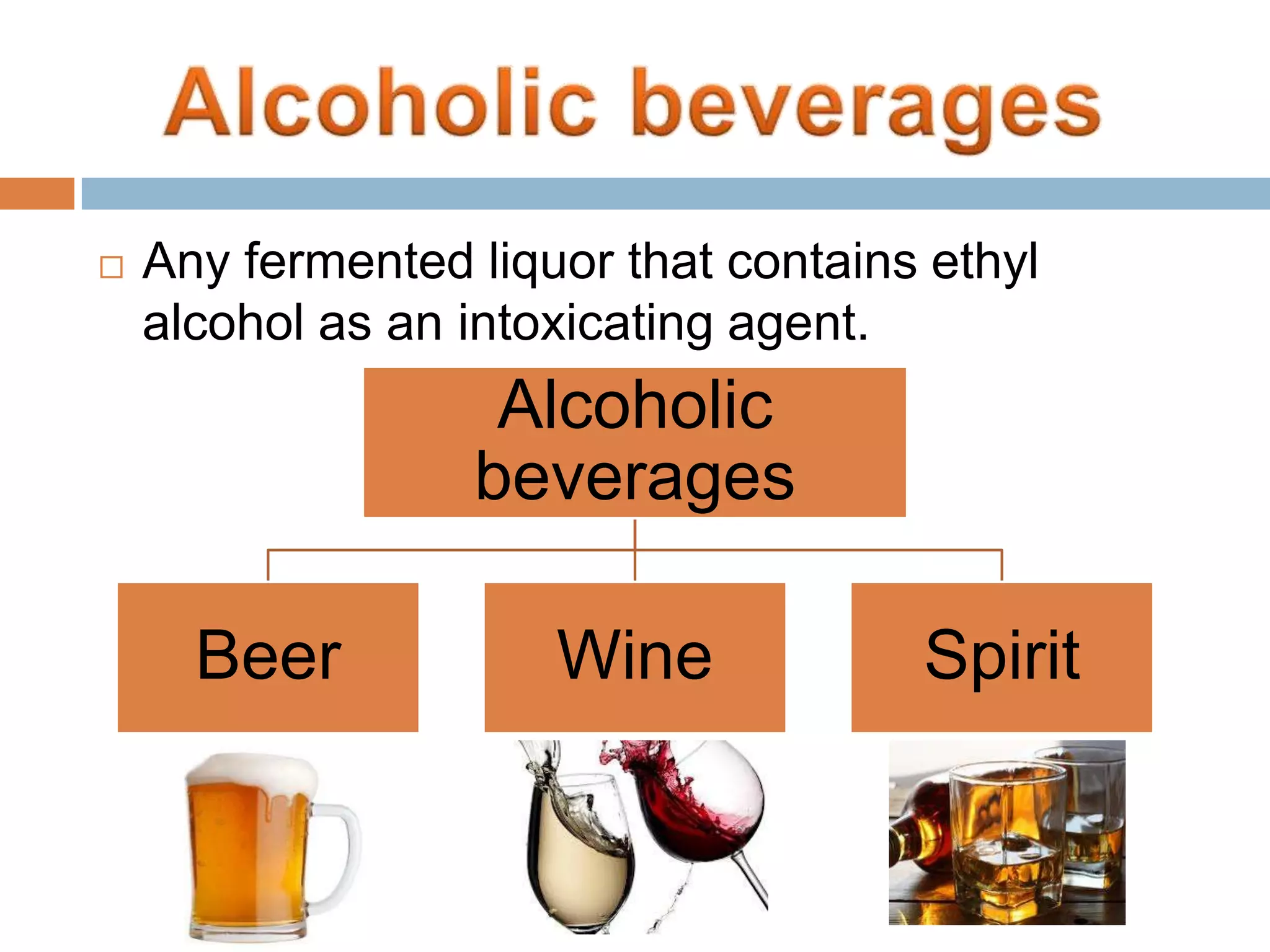 Bioactive compounds in alcoholic beverages and their role in human ...