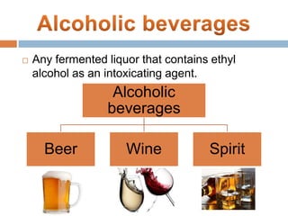 Bioactive compounds in alcoholic beverages and their role in human ...