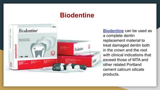 Bioactive materials Operative dentistry | PDF