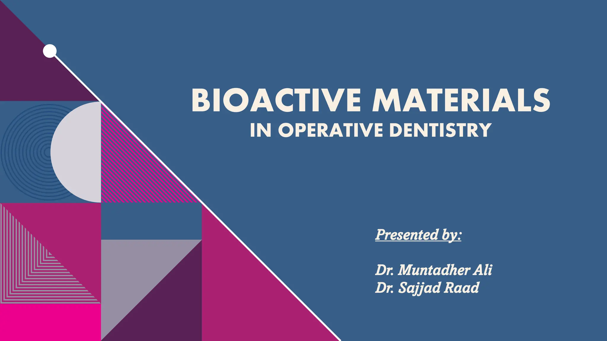 Bioactive Materials.pdf dental school sajjad | PDF
