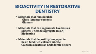 Bioactive Materials.pdf dental school sajjad | PDF