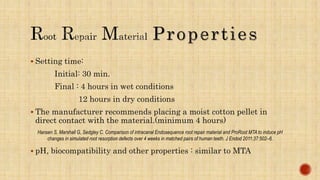 Bioactive materials in endodontics | PPTX
