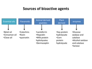 Bio active packaging | PPTX