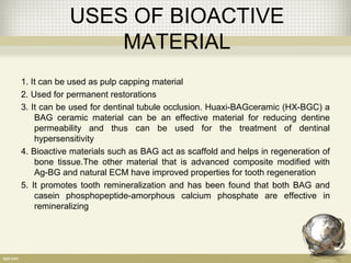 Bioactive restorative materials | PPT