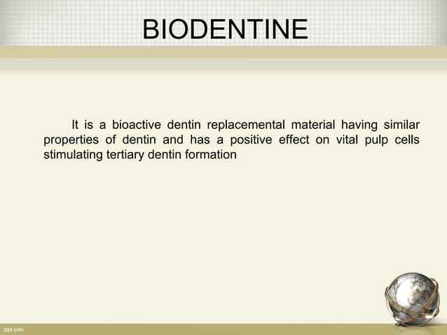 Bioactive restorative materials | PPT