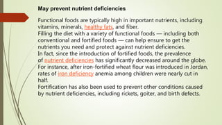 Bioactivity of functional foods and neutraceuticals | PPTX