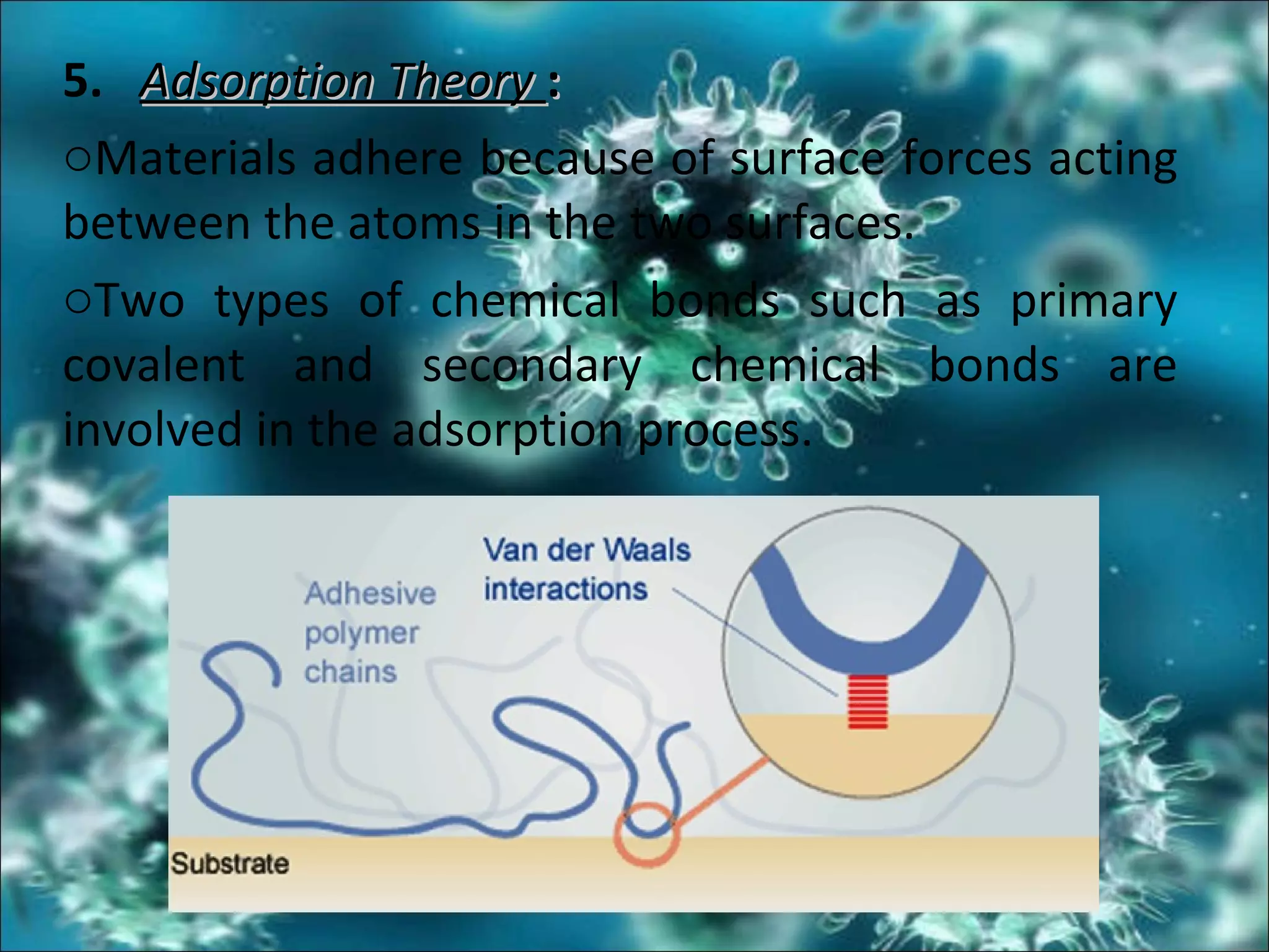 Bioadhesion : Introduction, Theories, fundamentals and models | PPT