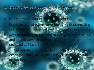 Bioadhesion : Introduction, Theories, fundamentals and models | PPT