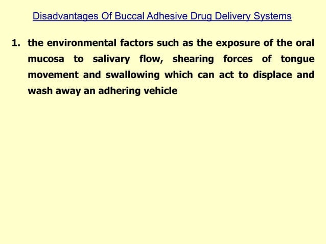 Bioadhesion Drug Delivery system | PPT | Chemistry | Science