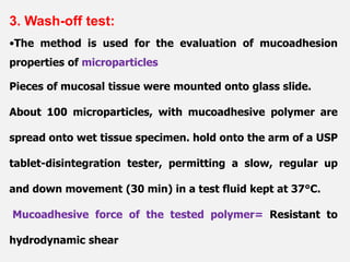 Bioadhesion Drug Delivery system | PPT